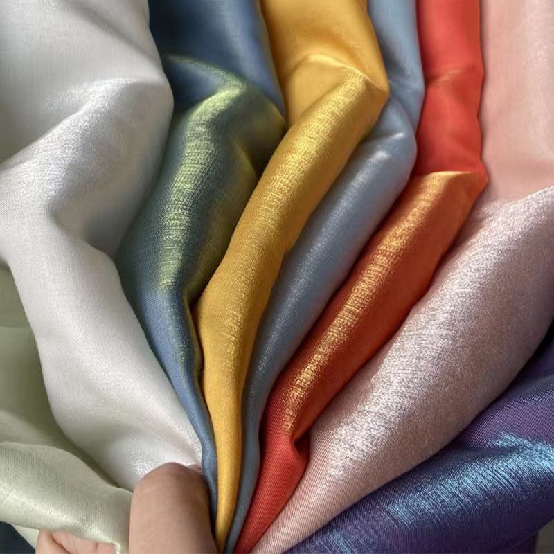 Mermaid Ji Glazed Silk Satin Fabric Dress Hanfu Shirt Pants Dress ...