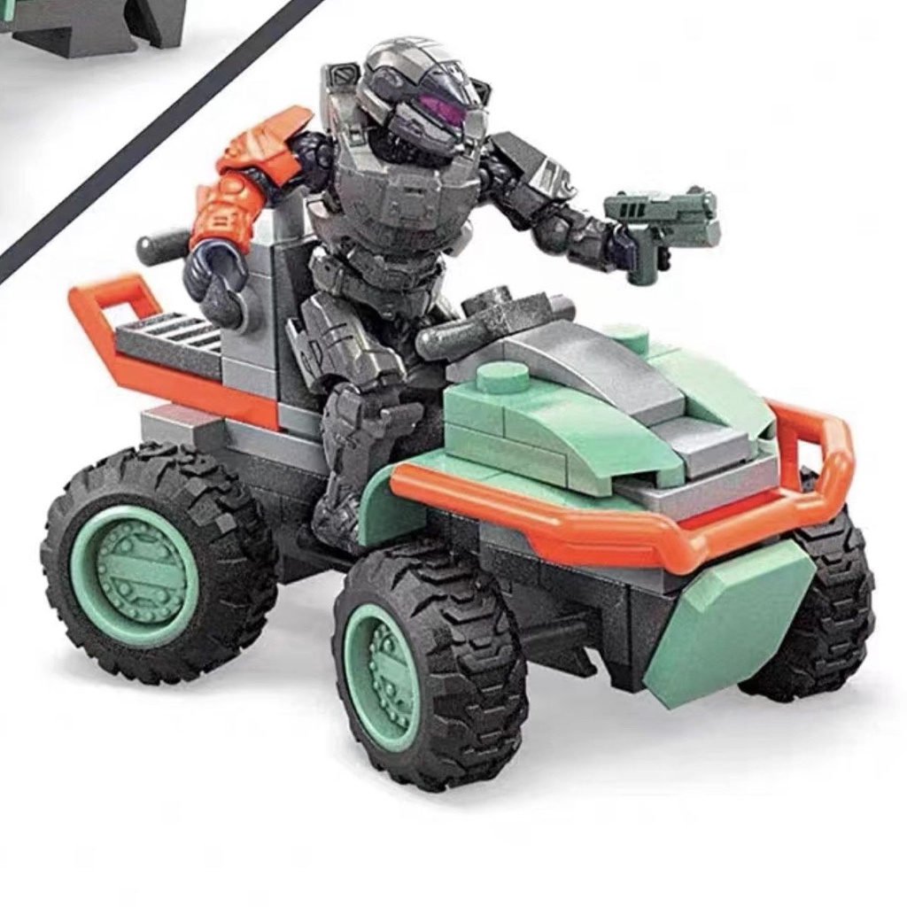 Ready Stock megabloks megabloks Halo Mongoose Chariot+Spartan Warrior ...