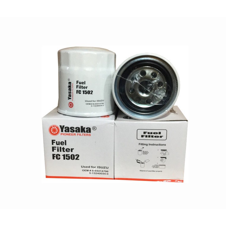 Fuel filter FC1502 for Isuzu 1.4 - 2.5 tons, Isuzu 5.2 | Shopee Philippines