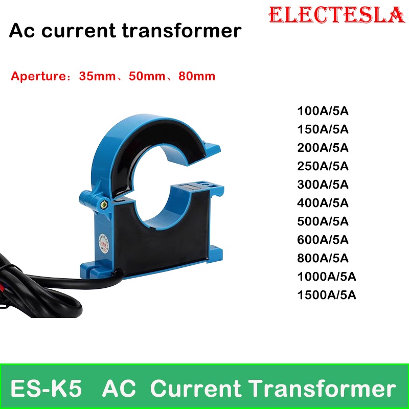 Open and close current transformer 100A/5A 300A/5A AC current ...