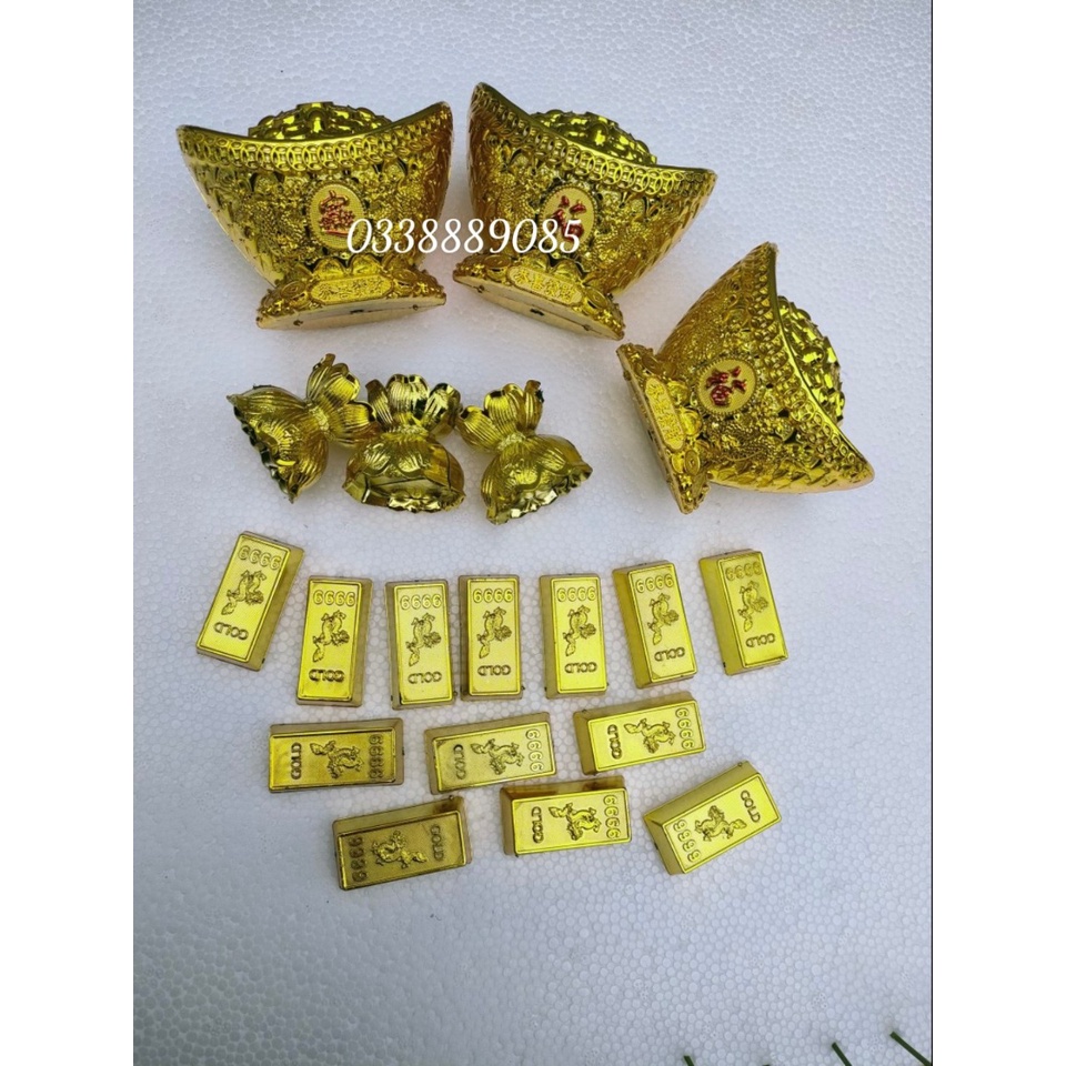 Gold bars, gold bars, decorative gold cups CNY 2024 | Shopee Philippines