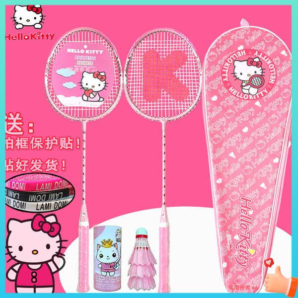 racket badminton badminton Hello Kitty Kitty Badminton Racquet Pink ...