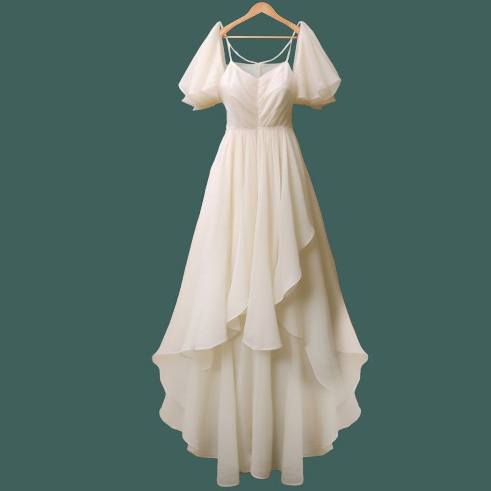 Milk Style Wear Every Day Beautiful White Dress Fairy Super Fairy ...