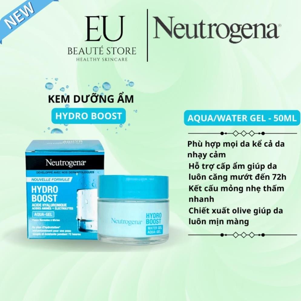 Neutrogena Hydro Boost Aqua/Water Moisturizer - New Model | Shopee ...