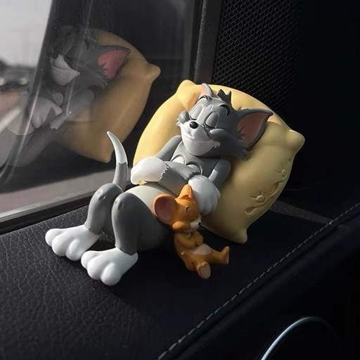 Cute Tom and Jerry model for fun car dashboard decoration for children | Shopee Philippines