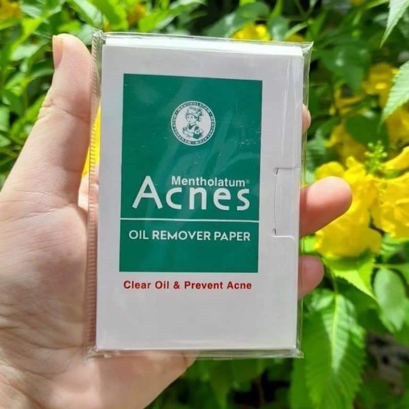 Acnes oil absorbent paper 50 sheets | Shopee Philippines