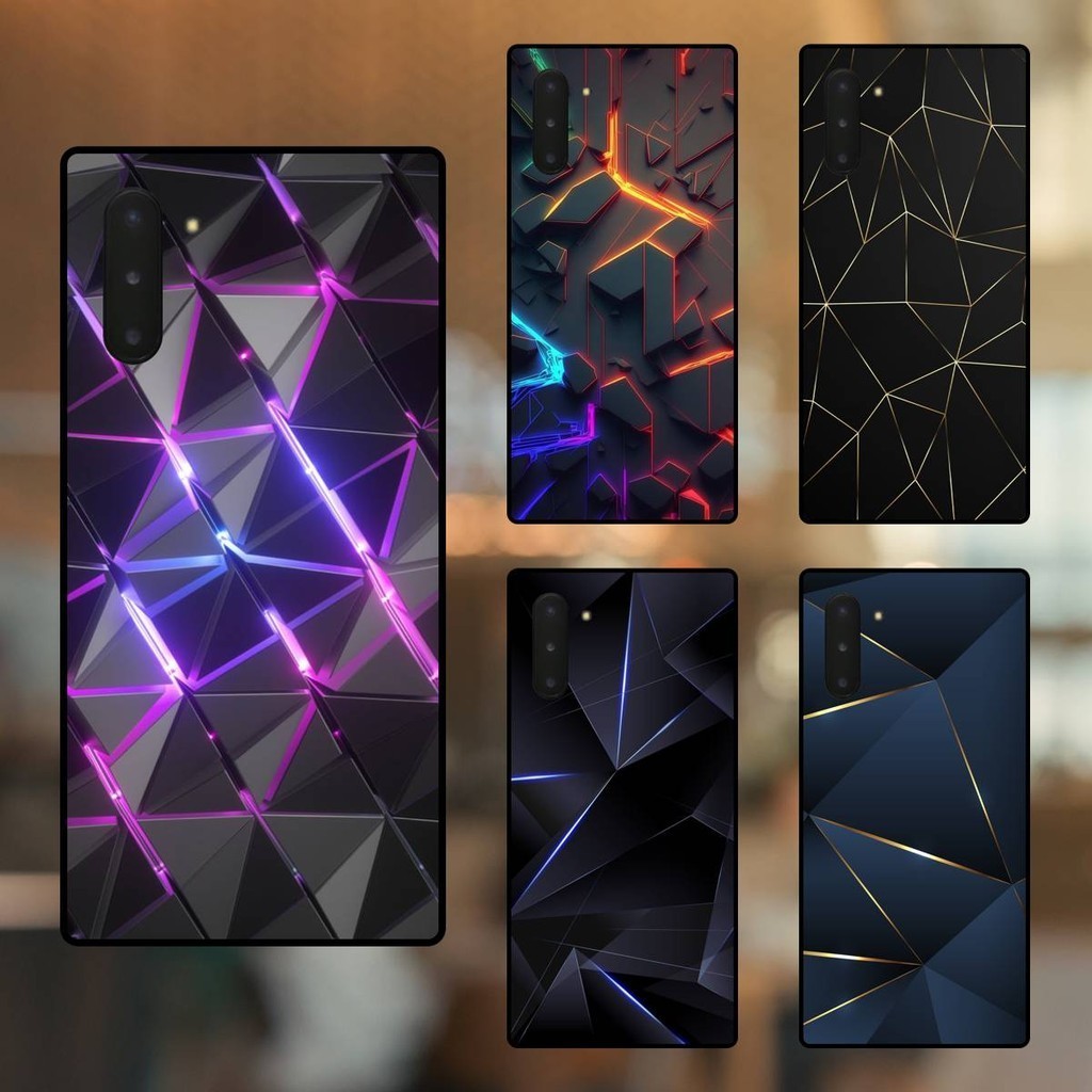 Samsung Note 10 phone case with black border Gaming pattern | Shopee ...