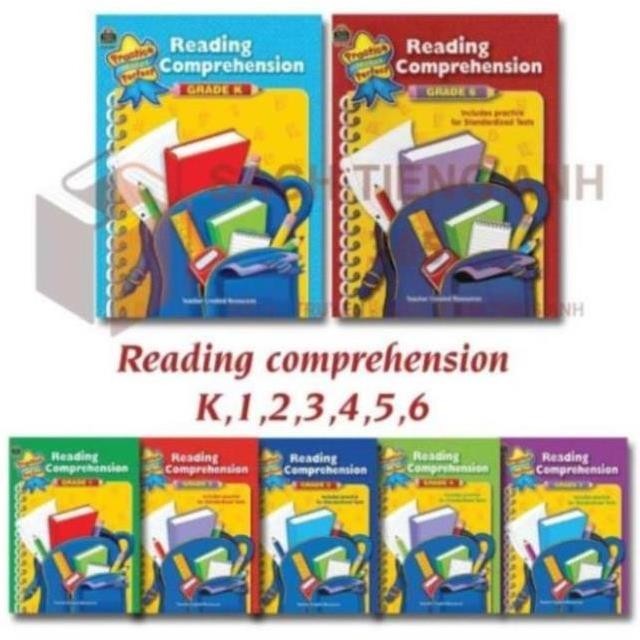 Reading Comprehension - Grade K,1,2,3,4,5,6 - nice A4 size version ...