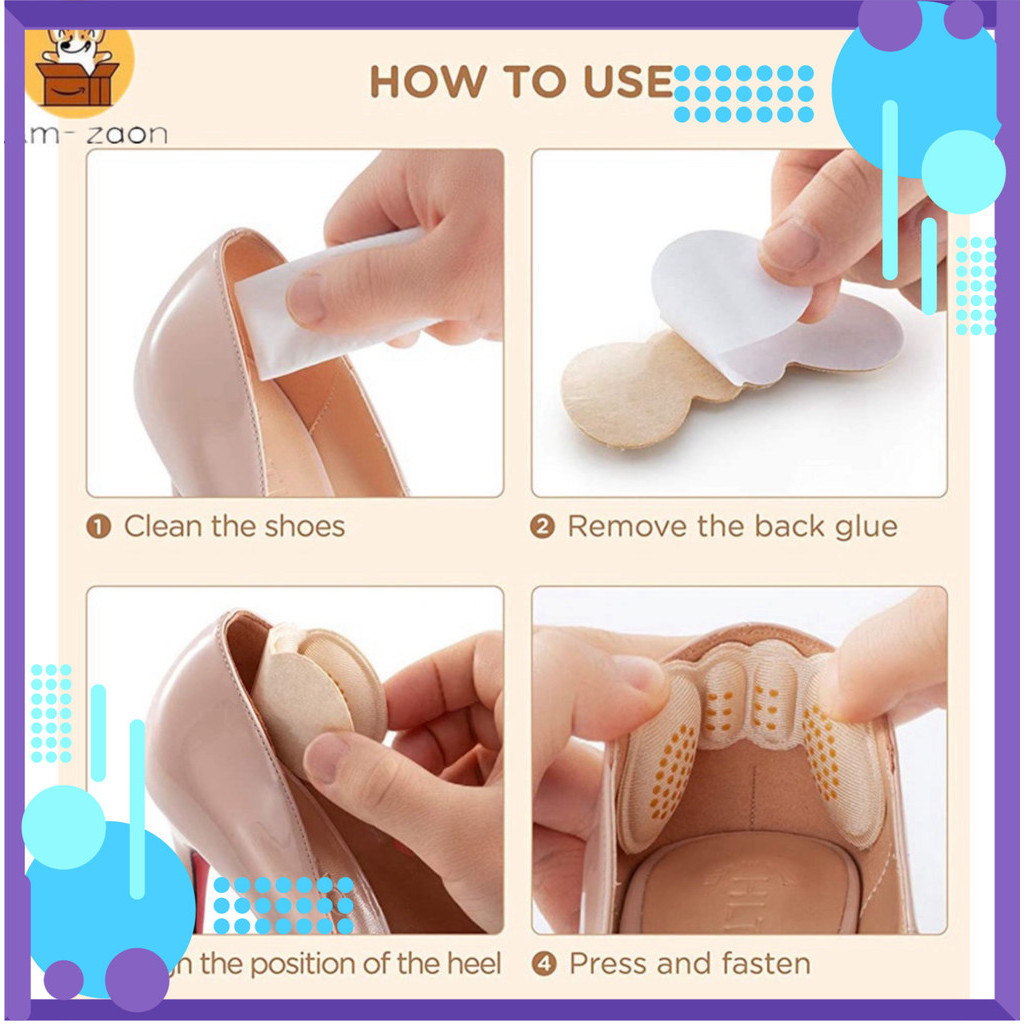 [type 1] Silicone Pain Relief High Heel Shoe Insoles for Women | Shopee ...