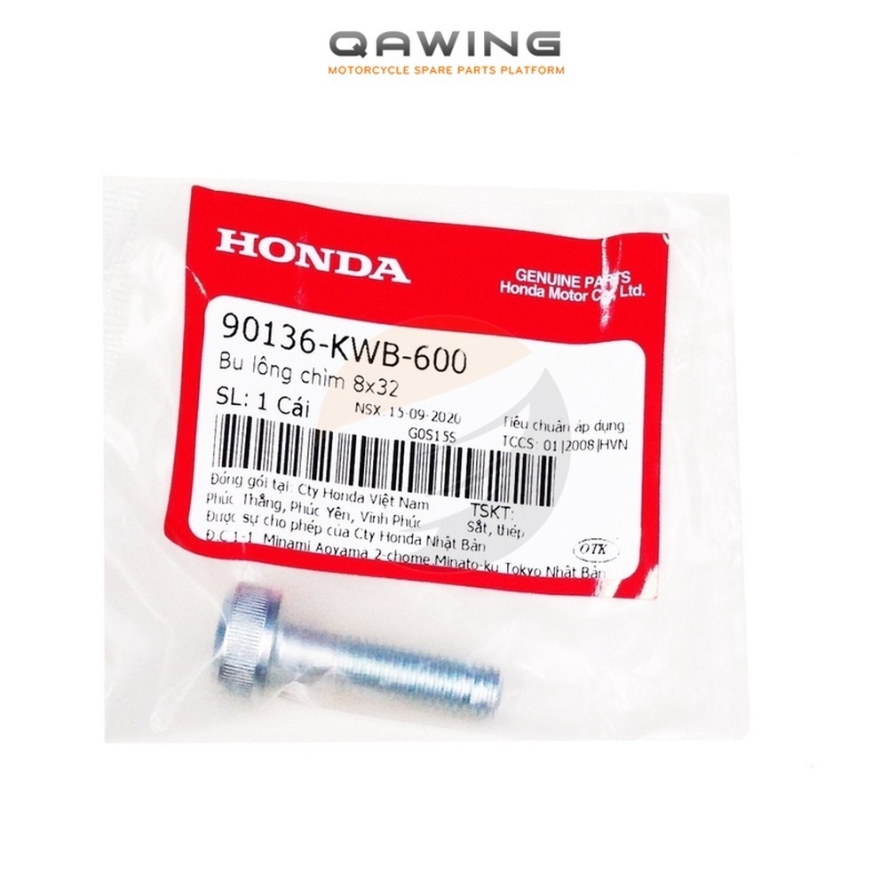 HONDA _HONDA countersunk bolts for many 8x32 models _(9)_QAWING ...