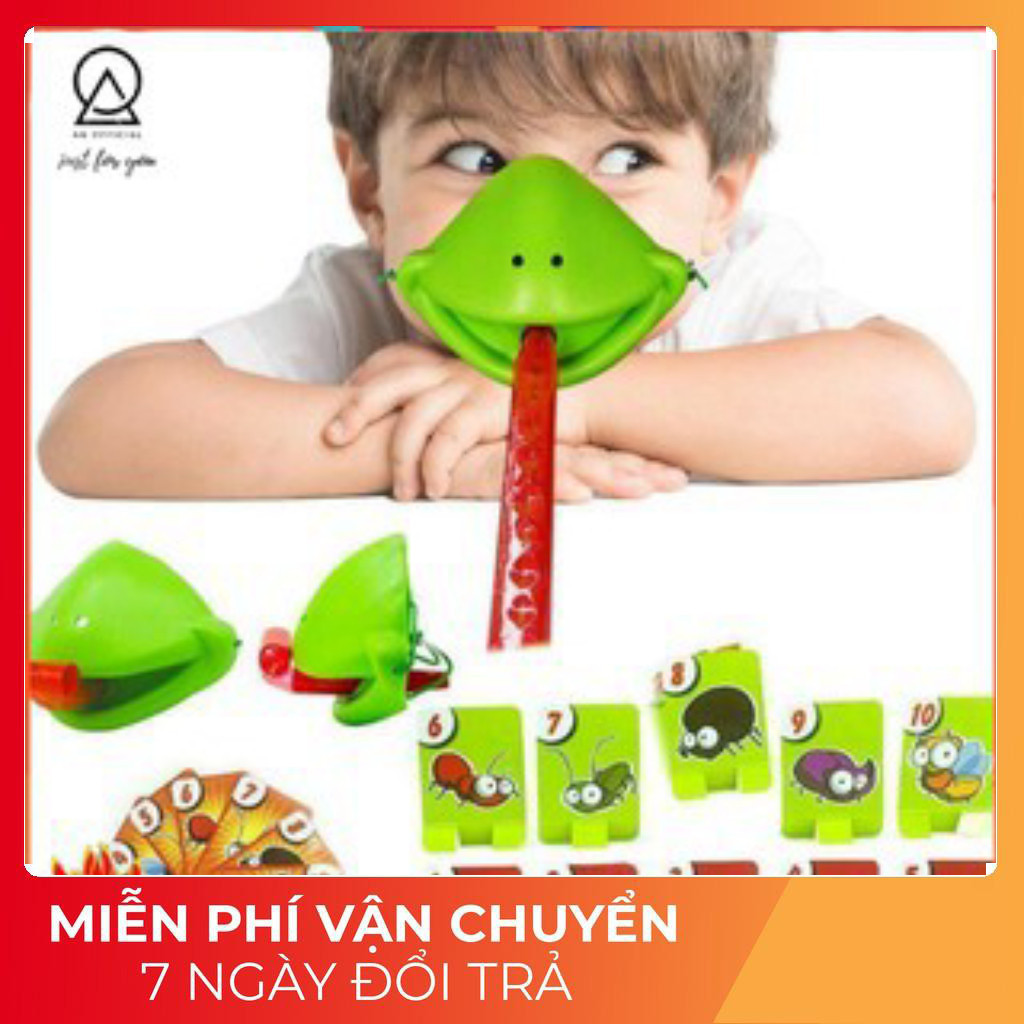 Frog Mask Game For Kids Frog Tongue Game – Frog Mask With Blow-Out ...