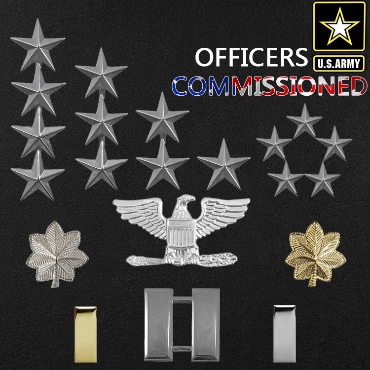 【In stock】U.S. military fan, officer, lieutenant, colonel, general ...