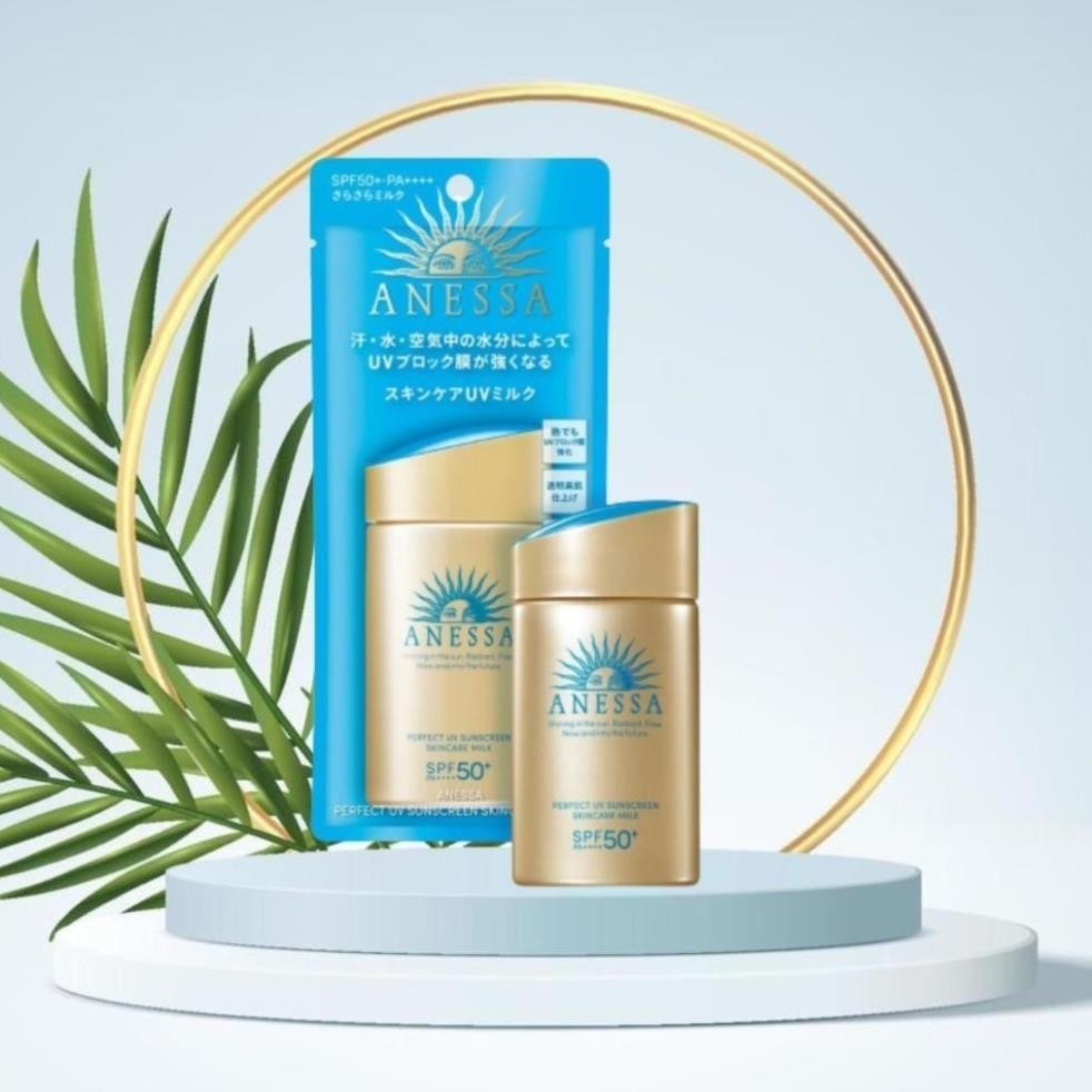 Sunscreen. Anessa Perfect UV Sunscreen SPF50+ PA++ + 60ml | Shopee ...