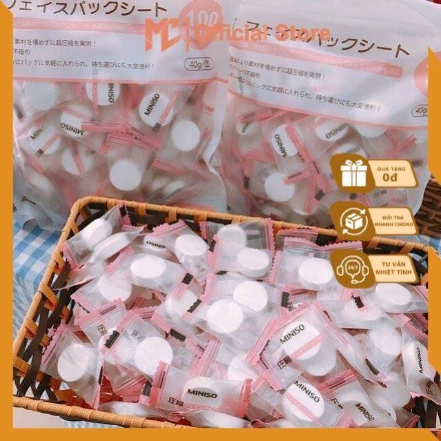 Miniso Compressed Paper Mask | Shopee Philippines