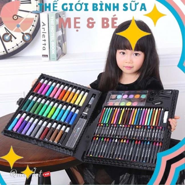 150-piece color box for children to practice coloring - safe and ...