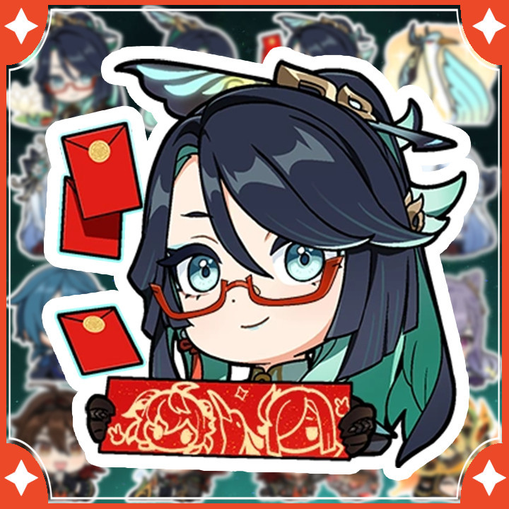 [Genshin Impact] Sticker Xianyun,Ganyu,Shenhe,Hutao,Xiao,Gaming - CNY ...