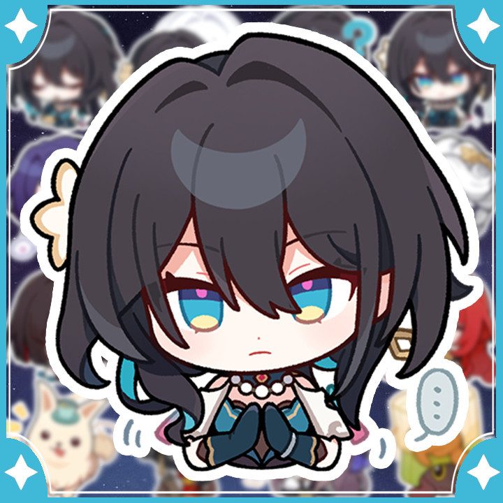 [Honkai Star Rail] Sticker Ruan Mei, Dr.Ratio, Xueyi, Himeko and Herta ...