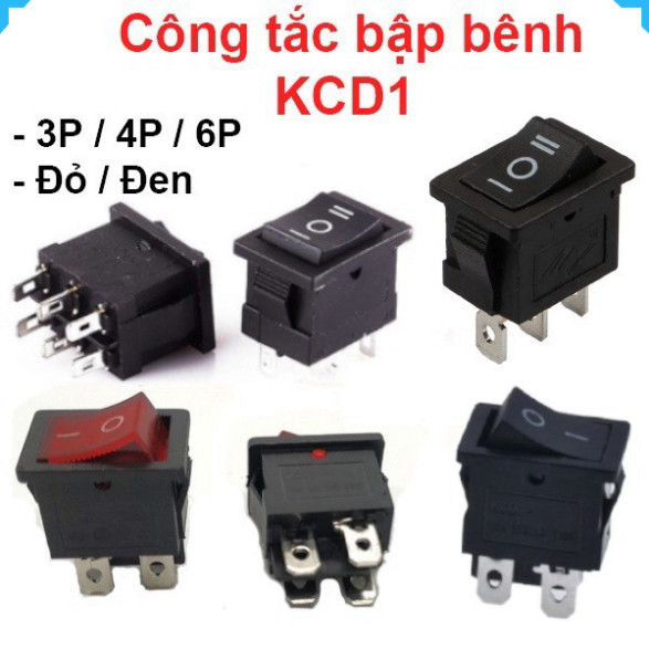 Seesaw Switch KCD1-3P / 4P / 6P 15x21mm 6A / 250V || | Shopee Philippines
