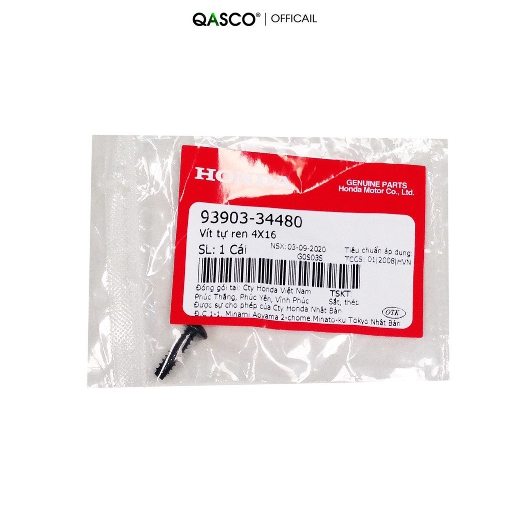 HONDA 4x16 self-tapping screw _(93903-34480)_1356 | Shopee Philippines