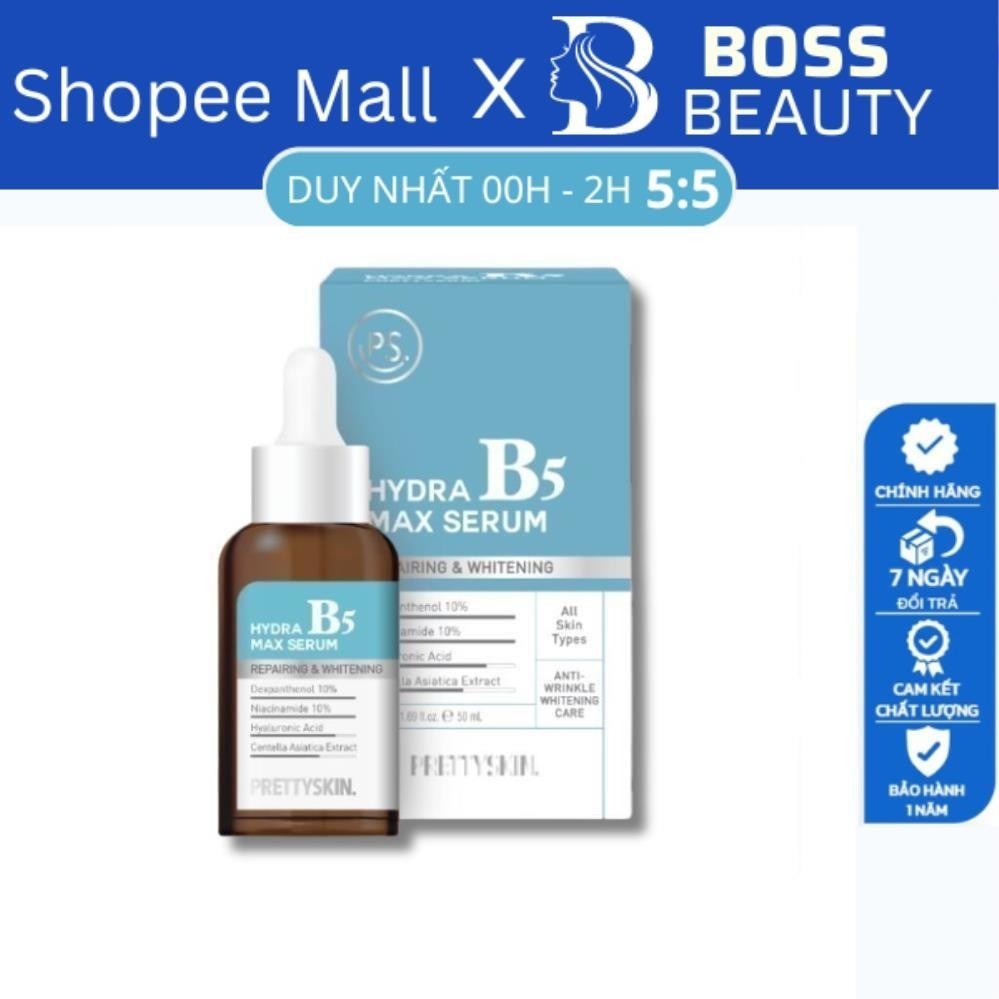 Pretty Skin Hydra B5 Max Serum 50ML | Shopee Philippines