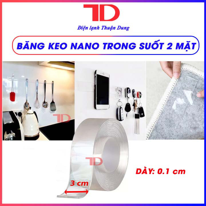 3m Transparent Multi-Purpose White Adhesive 2-Sided Tape 1M Thick Super ...