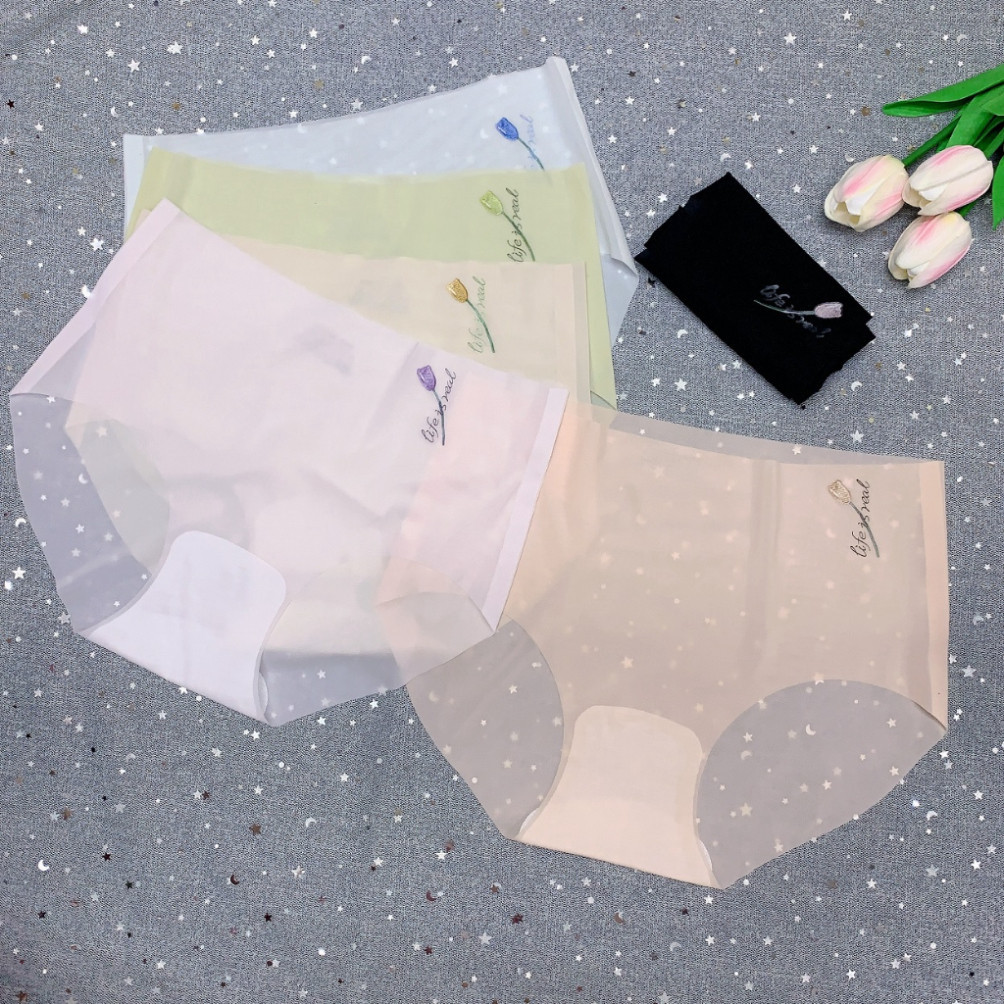 Lightning 5 Invisible Rubber Underwear Tulip Flower Without Thin ...