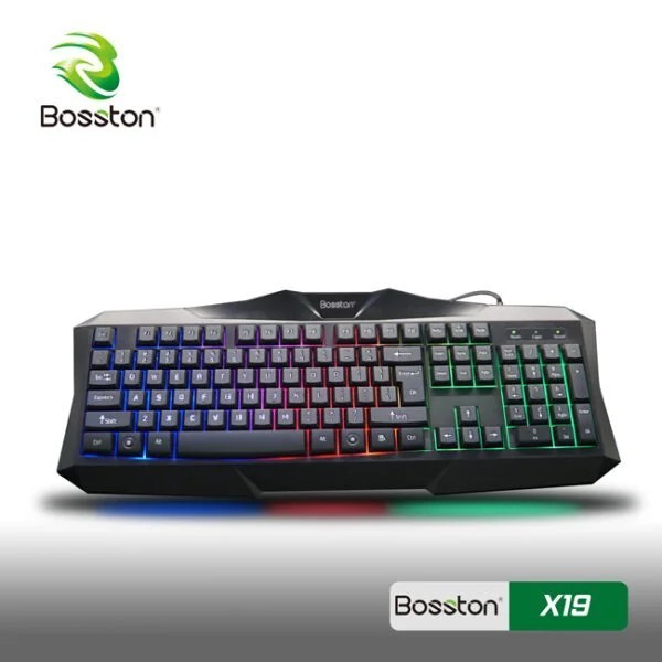 Bosston X19 RGB Mechanical Gaming Keyboard Led RGB Wired Gaming ...