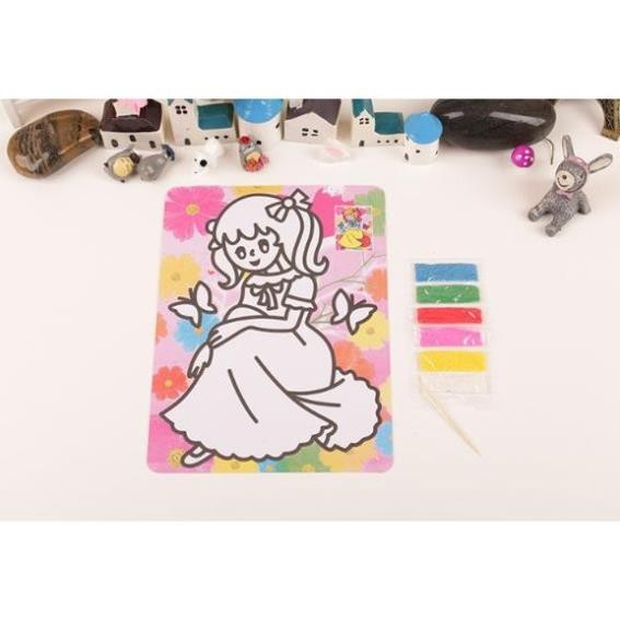 Sand Painting Size A5 Color Background (21x15 cm) | Shopee Philippines