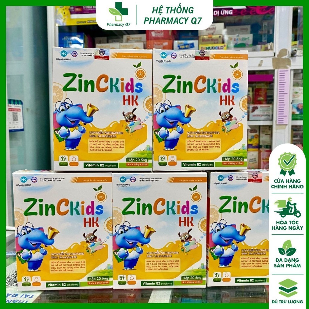 (Box of 20 tubes) ZINCKIDS HK Zinc supplement, supports digestion ...