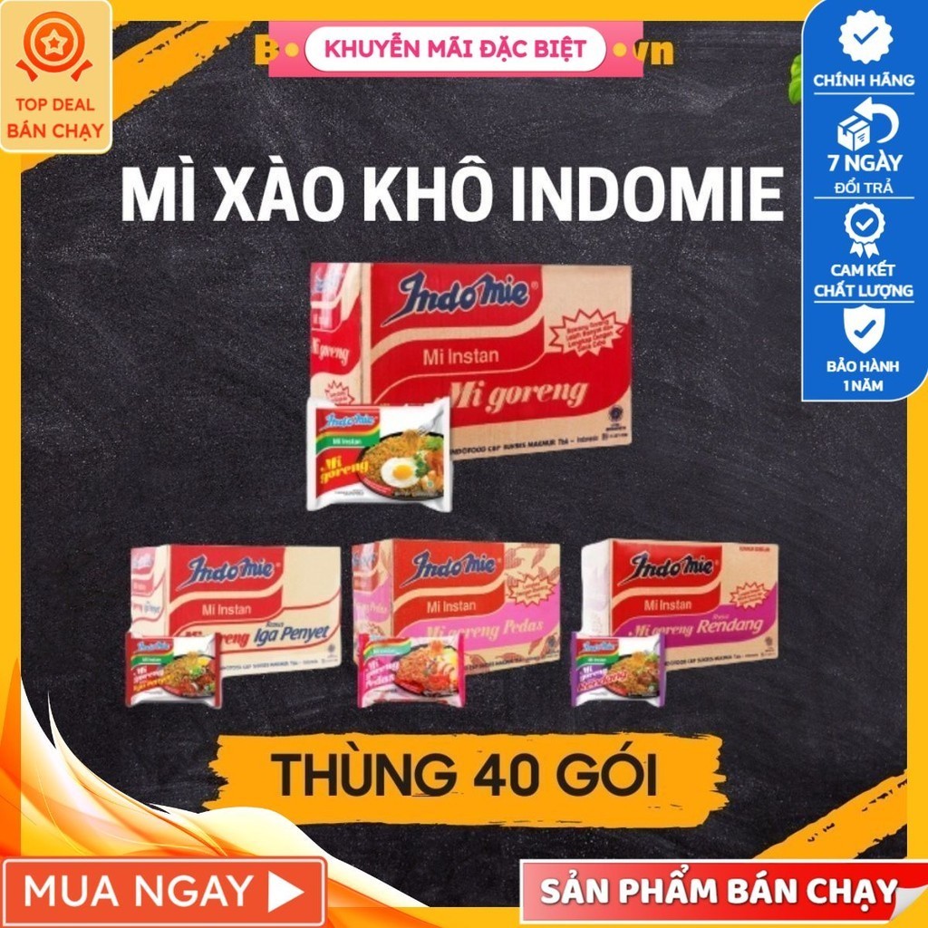 Combo of 35 Packs of Indomie Dry Stir-Fried Noodles Super Delicious ...