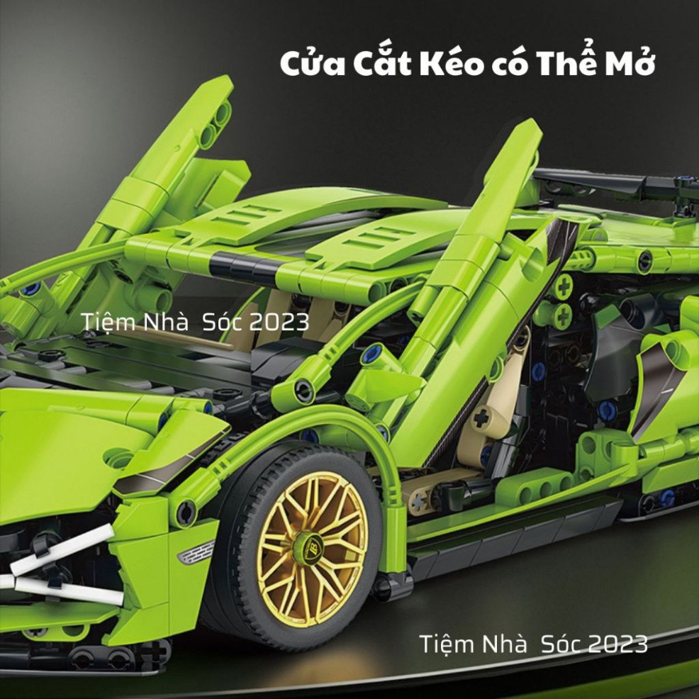 New LANNBORGINI Supercar Assembly Model Set 1:14 Scale CYBERPUNK LAM ...