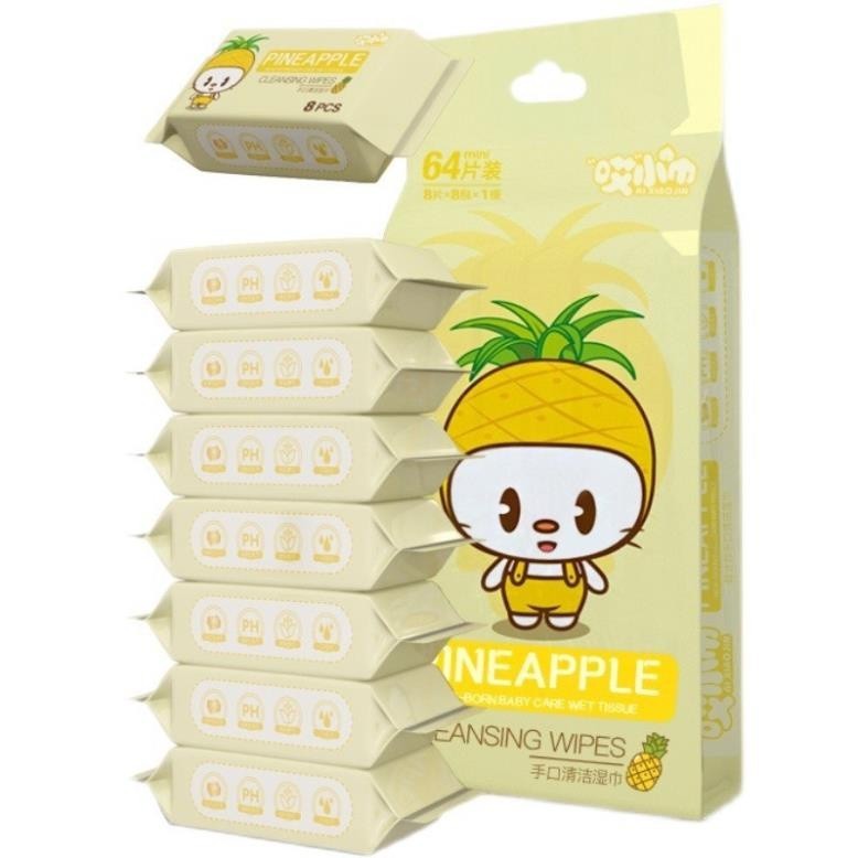 Wet Paper 1 Pack Includes 8 Packs Of Handy mini Wet Tissues To Go To ...