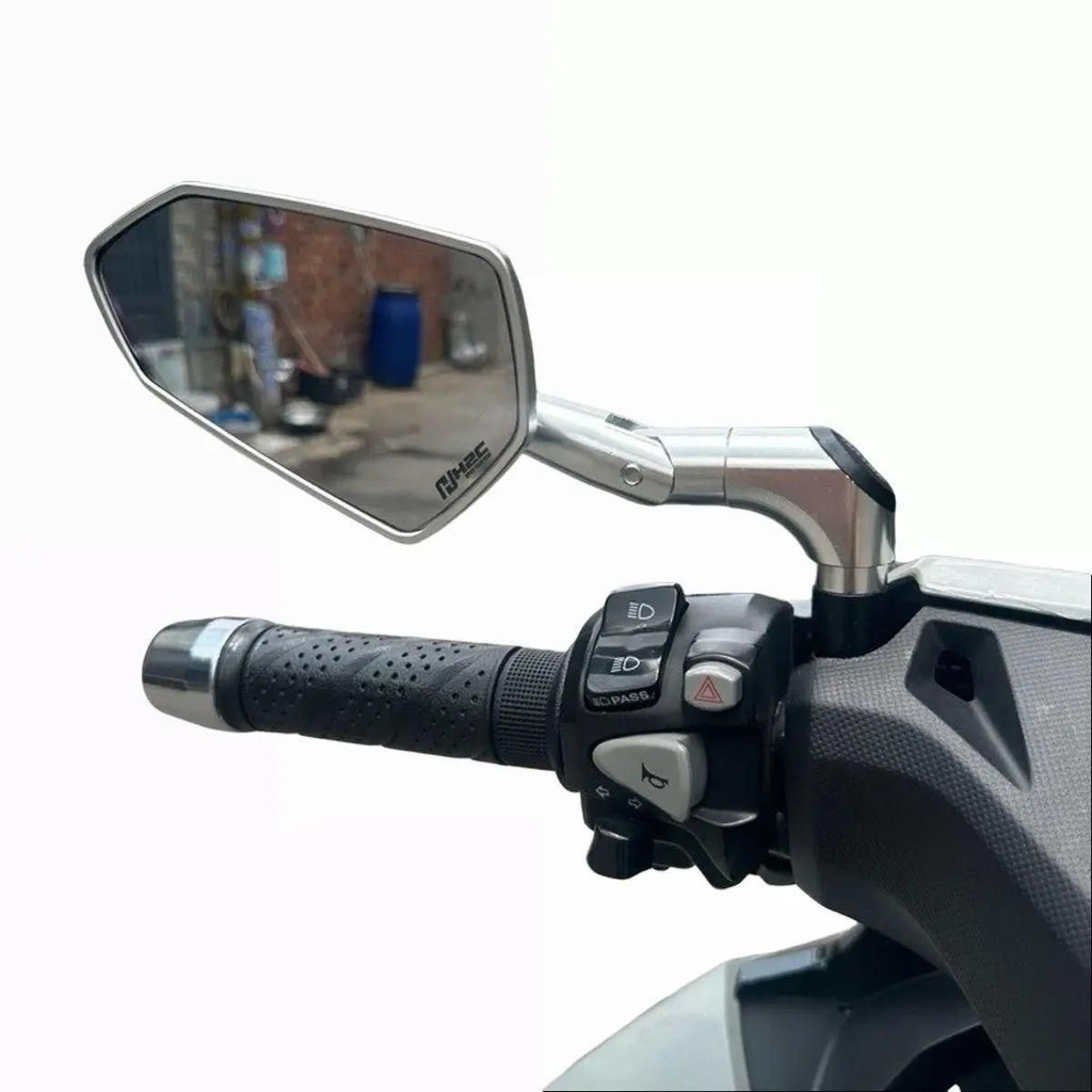 H2c mirror new model 2024 installed on motorbikes like wave ab exciter ...
