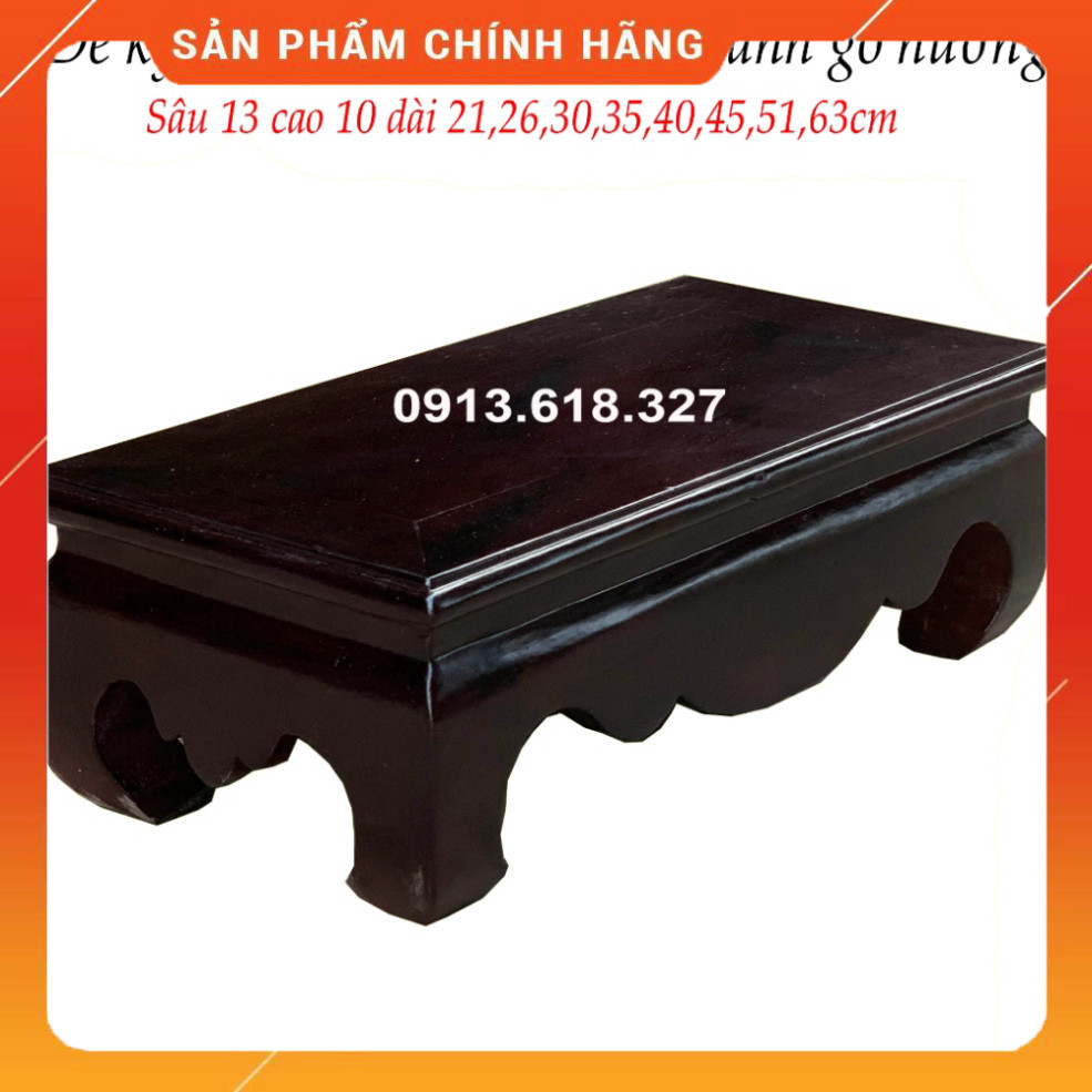 Long Rectangular Photo Frame Base Fake Incense Wood Neck 13 10cm Deep ...