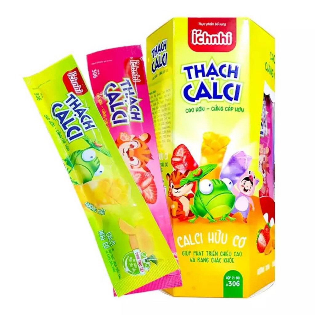 Organic calcium jelly is taller and stronger. Used for babies with ...