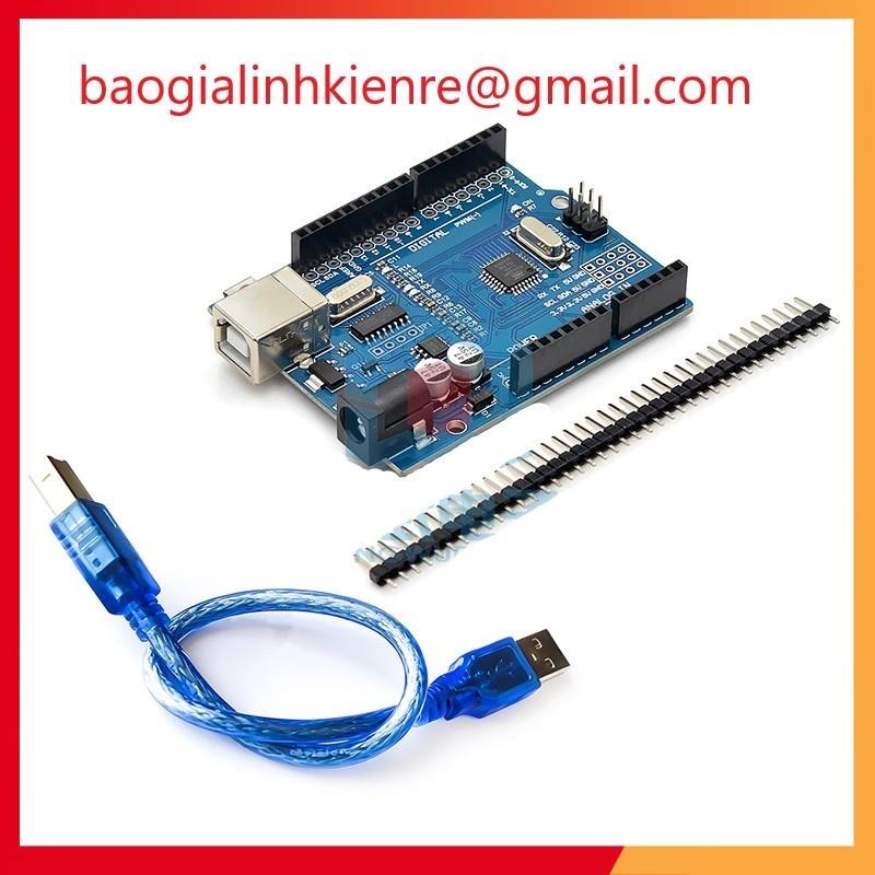 Kit Arduino Uno R3 Atmega 328P Chip Sticker with Cable | Shopee Philippines