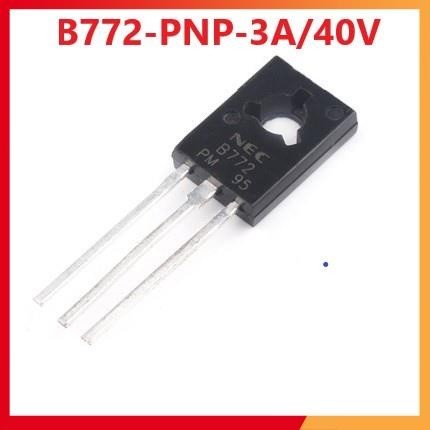 Transistor Thuan B772-TO126 PNP 3A/40V, Reverse D882- TO126 NPN | Shopee Philippines