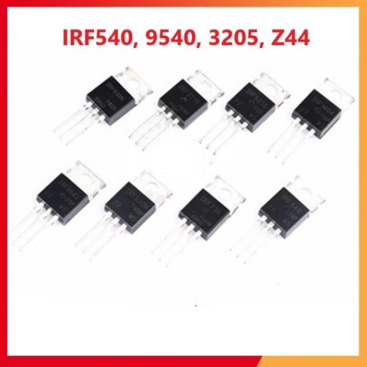 Package of 3 Mosfet IRF540 IRF9540 IRF3205 IRFZ44 Brand New | Shopee ...