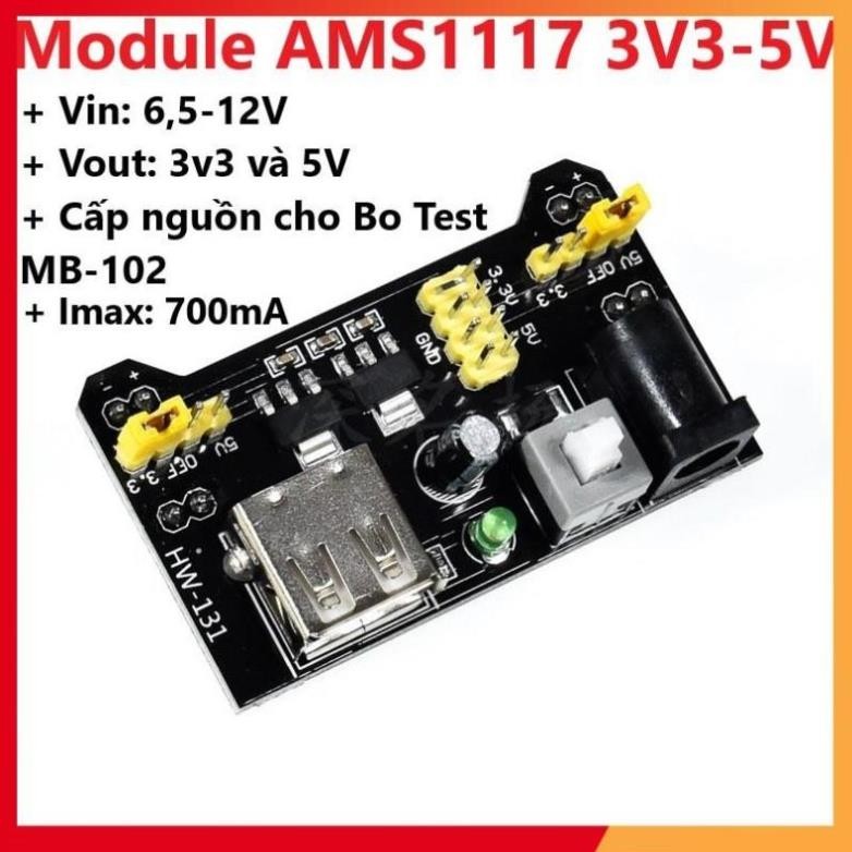 Power Module AMS1117 3V3 5V, Power Supply for Test Board, Good ...