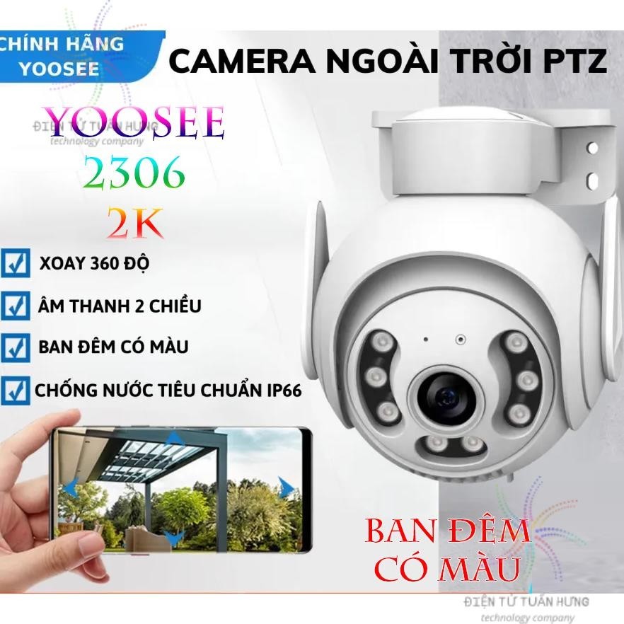 Yoosee YTK-2306 PTZ Camera, Outdoor Wifi Ip With Super Sharp Images ...