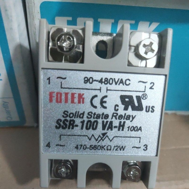 Solid State Module SSR - 100VA-H, 100DA-H, 100DD-H, 100AA-H Relay Semiconductor Relay) Fotek ...