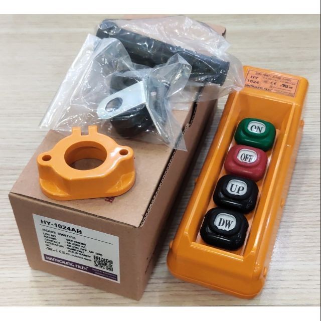Hanyoung 4-button crane control switch HY-1024AB (ON,OFF,UP,DW ...