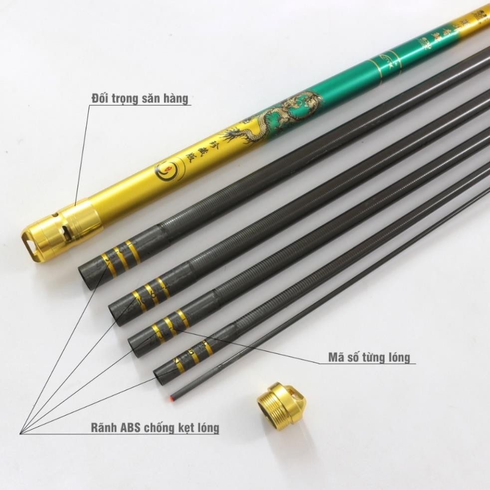 Genuine 6H Hardness Thanh Long Fishing Rod ZTYL Specializes In Single ...