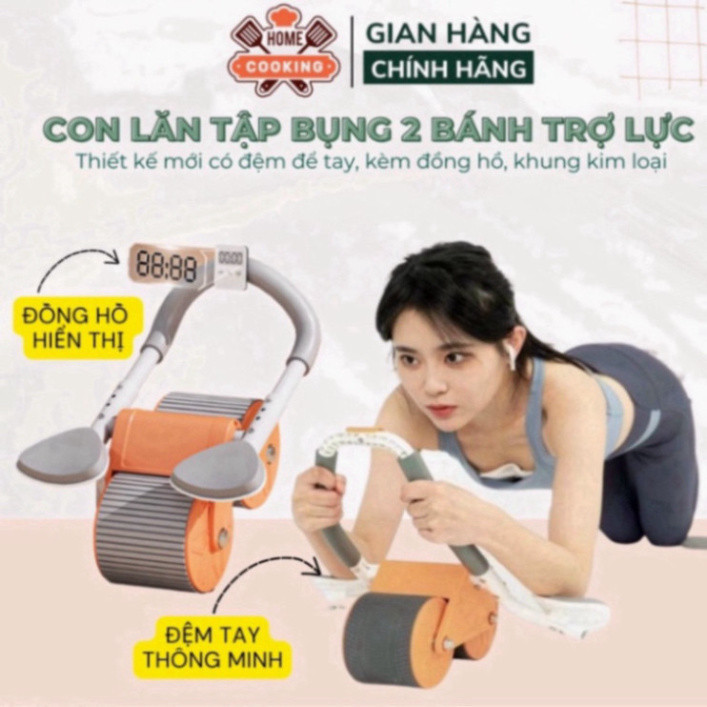 Power Roller, New Generation 2-Wheel Home Abdominal Exercise Roller ...
