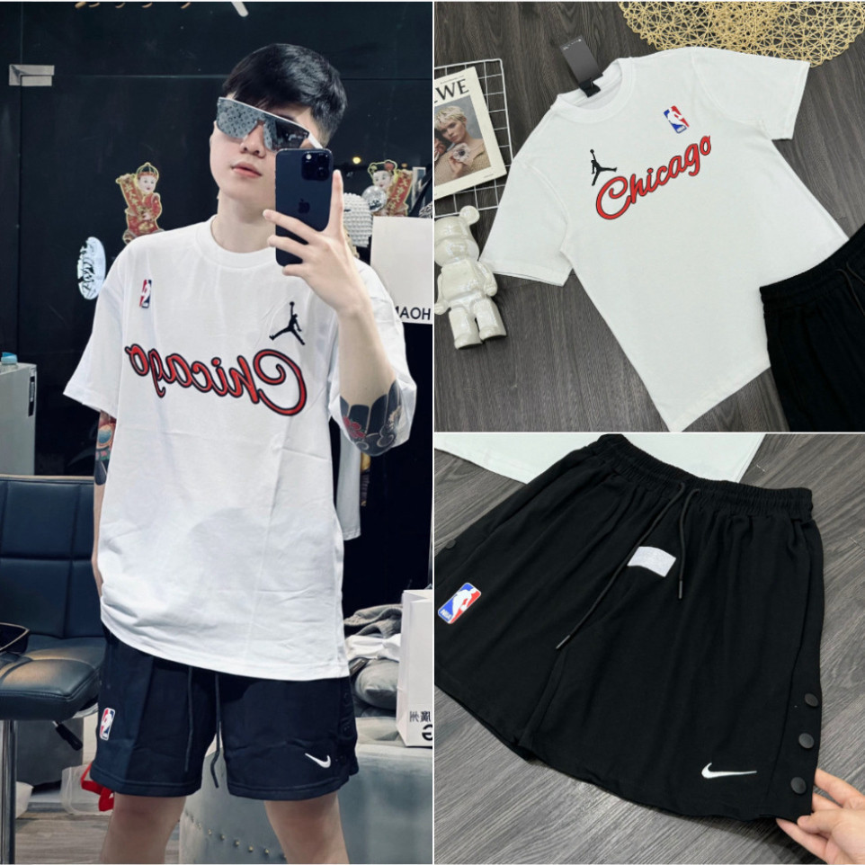 Super Cool Men's Clothing Set With ChiCaGo Letter Printed - Jo Men'S ...