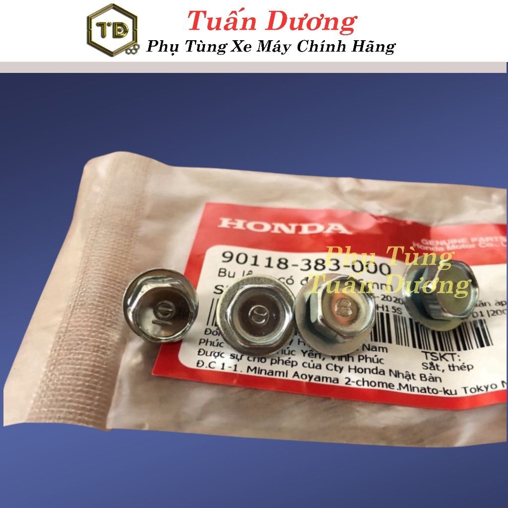 Genuine Honda Dream Wave Chain Box Screw Set, Standard Zinc Fitting ...