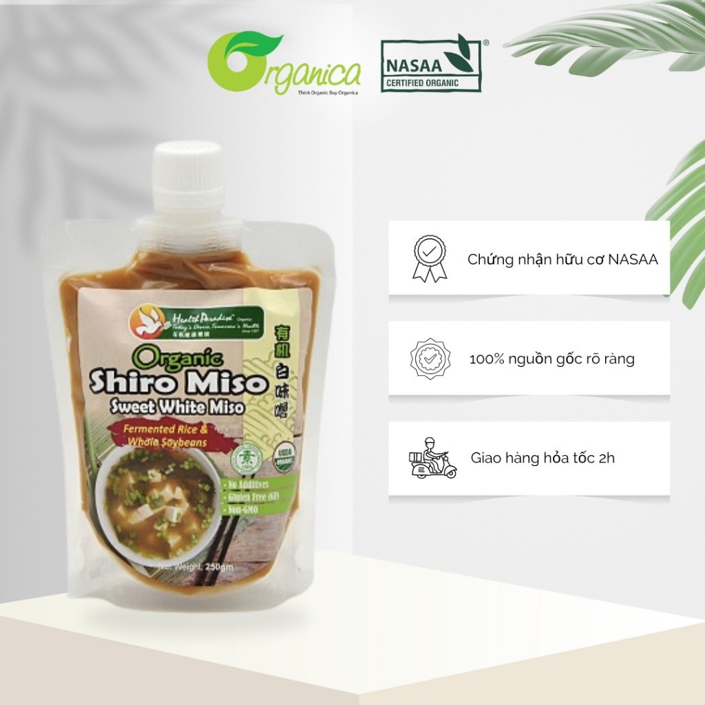 Health Paradise Organic Shiro Miso Sauce 250g | Shopee Philippines