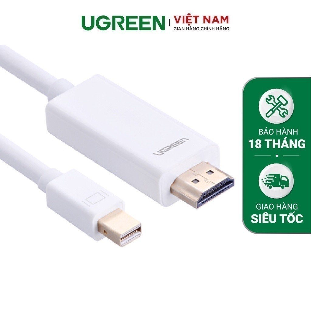 Genuine mini DisplayPort to HDMI conversion cable UGREEN MD101 supports ...