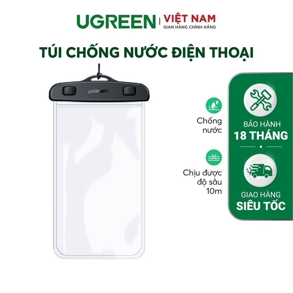 UGREEN 60959 50919 phone bag waterproof IPX8 standard, depth 30m ...