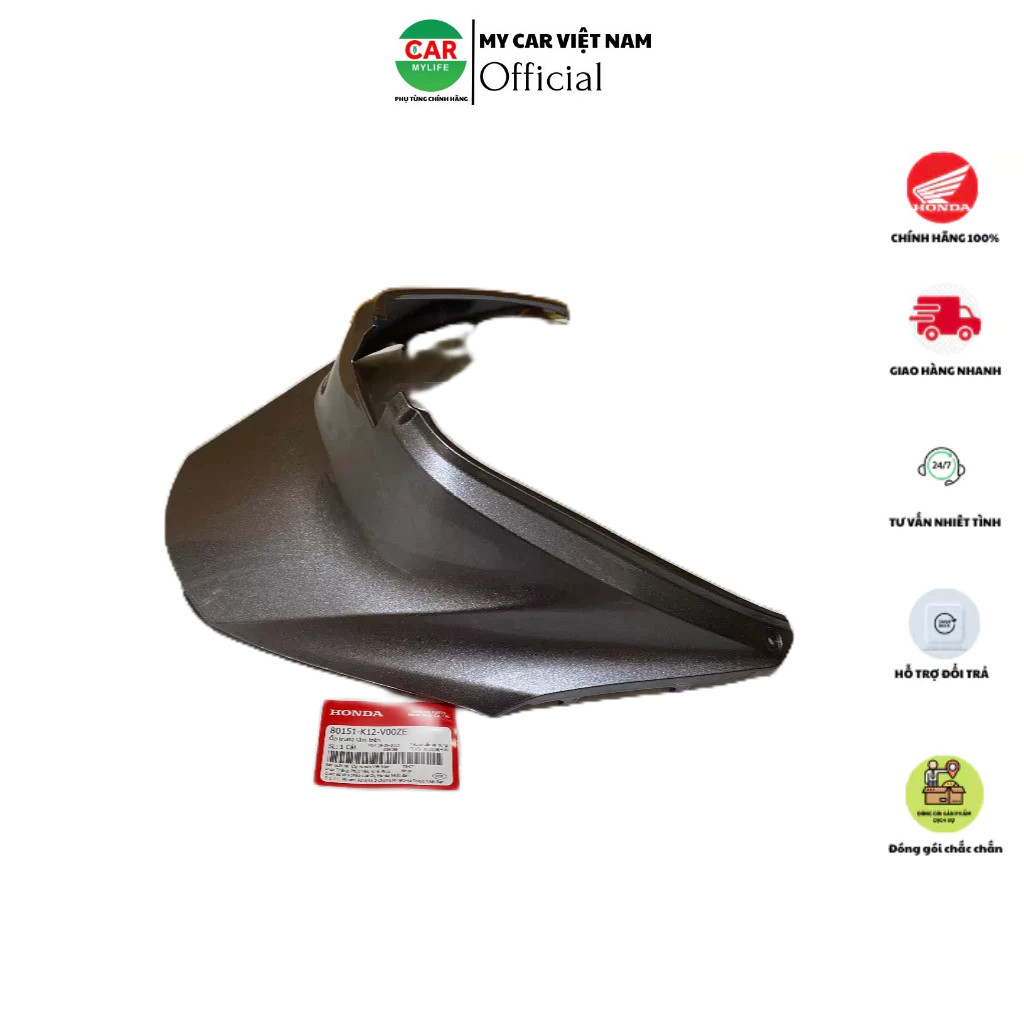 Top center cover | Lead 125 (2018-2023) seat cover, gray (80151-K12 ...